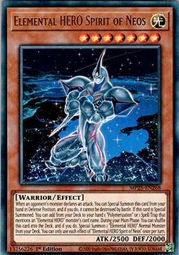 Elemental HERO Spirit of Neos - 2025 Mega-Pack Tin (Ultra Rare) [MP25 ...