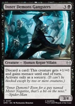 Inner Demons Gangsters - Magic: The Gathering | Marvel's Spider-Man (C ...